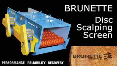 Brunette Disc Scalping Screen | Brunette Machinery Company